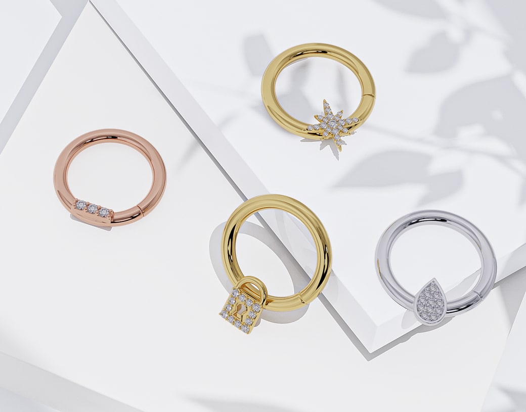Seamless Rings & Hoops for Piercings | FreshTrends – Page 2