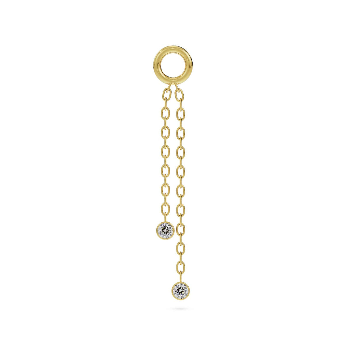 Duo Diamond Piercing Chains – FreshTrends