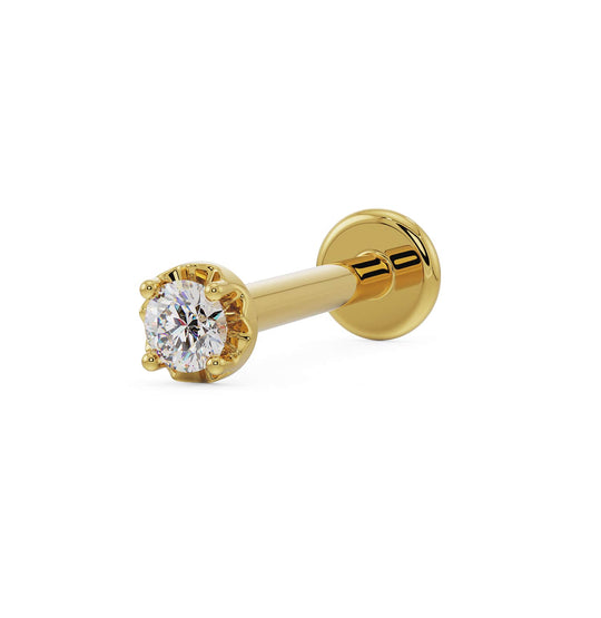 Fine Diamond Lip Rings, Labrets & Studs | FreshTrends