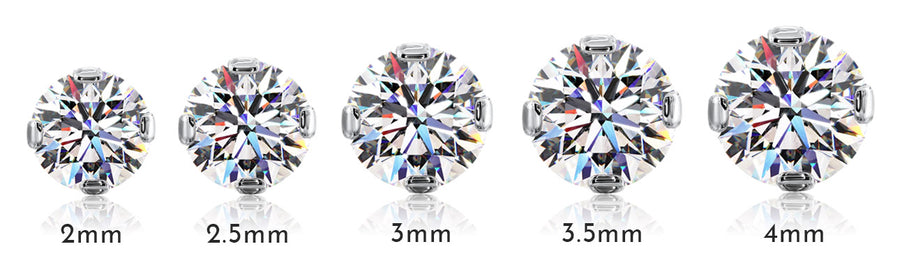 Choosing the Perfect Diamond Flat Back Stud | FreshTrends