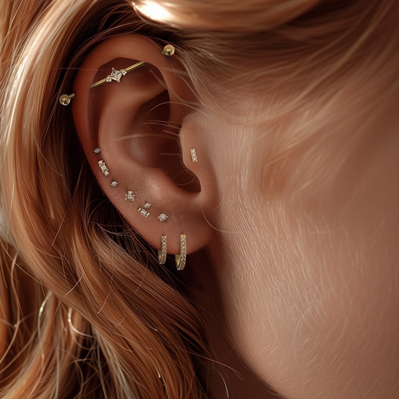 Buy High-Quality Gold Body Piercing Jewelry | FreshTrends