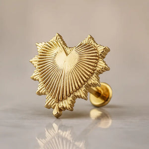 Radiant Heart Flat Back Stud – FreshTrends