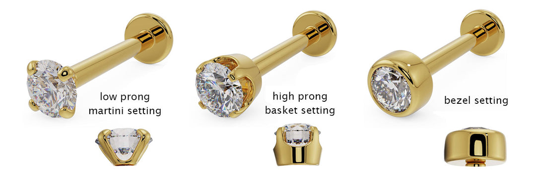 Choosing the Perfect Diamond Flat Back Stud | FreshTrends