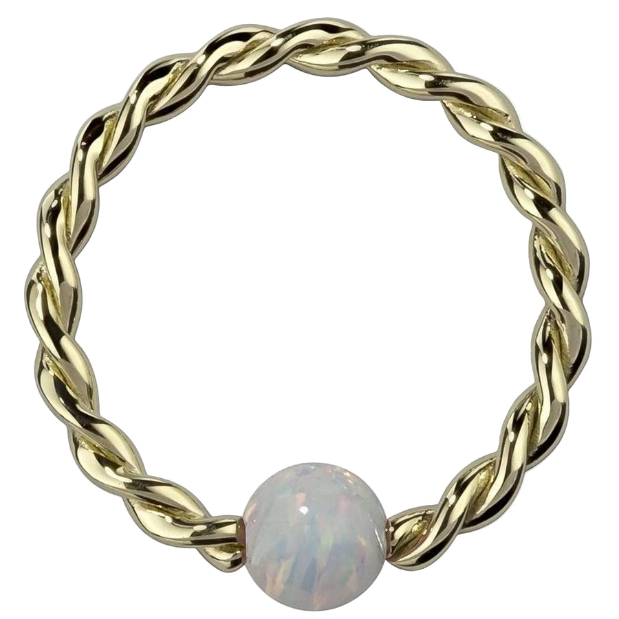 Discover Unique 14K Gold Captive Bead Rings | FreshTrends